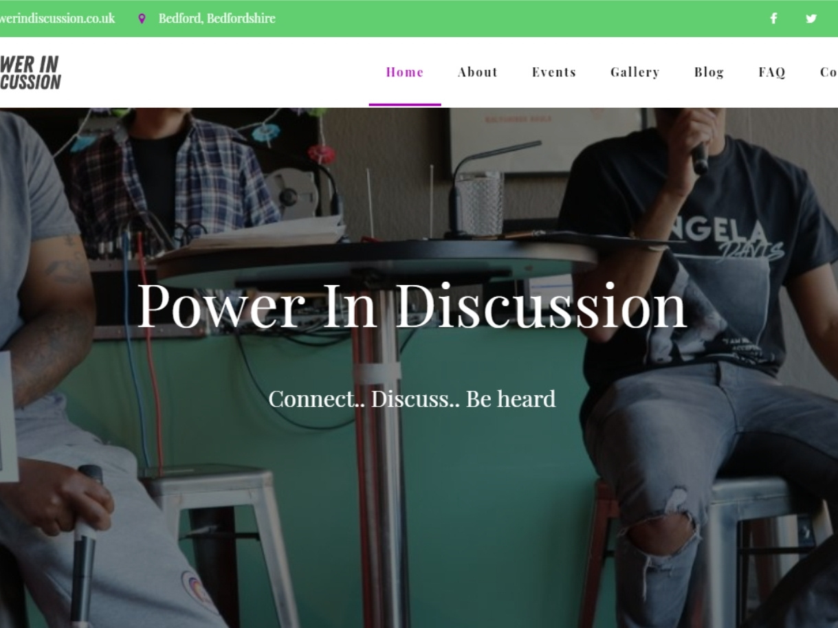Power in Discussion Website by James Mall Design on Dribbble