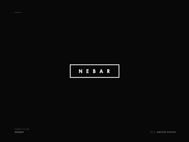 Nebar by Anton Popov on Dribbble