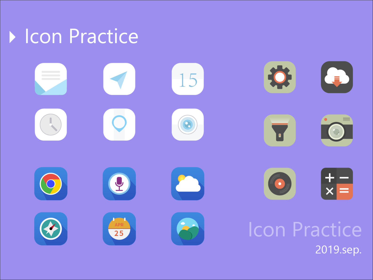 icon practice by yuting on Dribbble