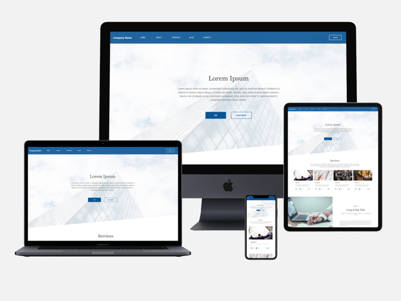 Responsive Screens and Mockups by Ronny Shah on Dribbble