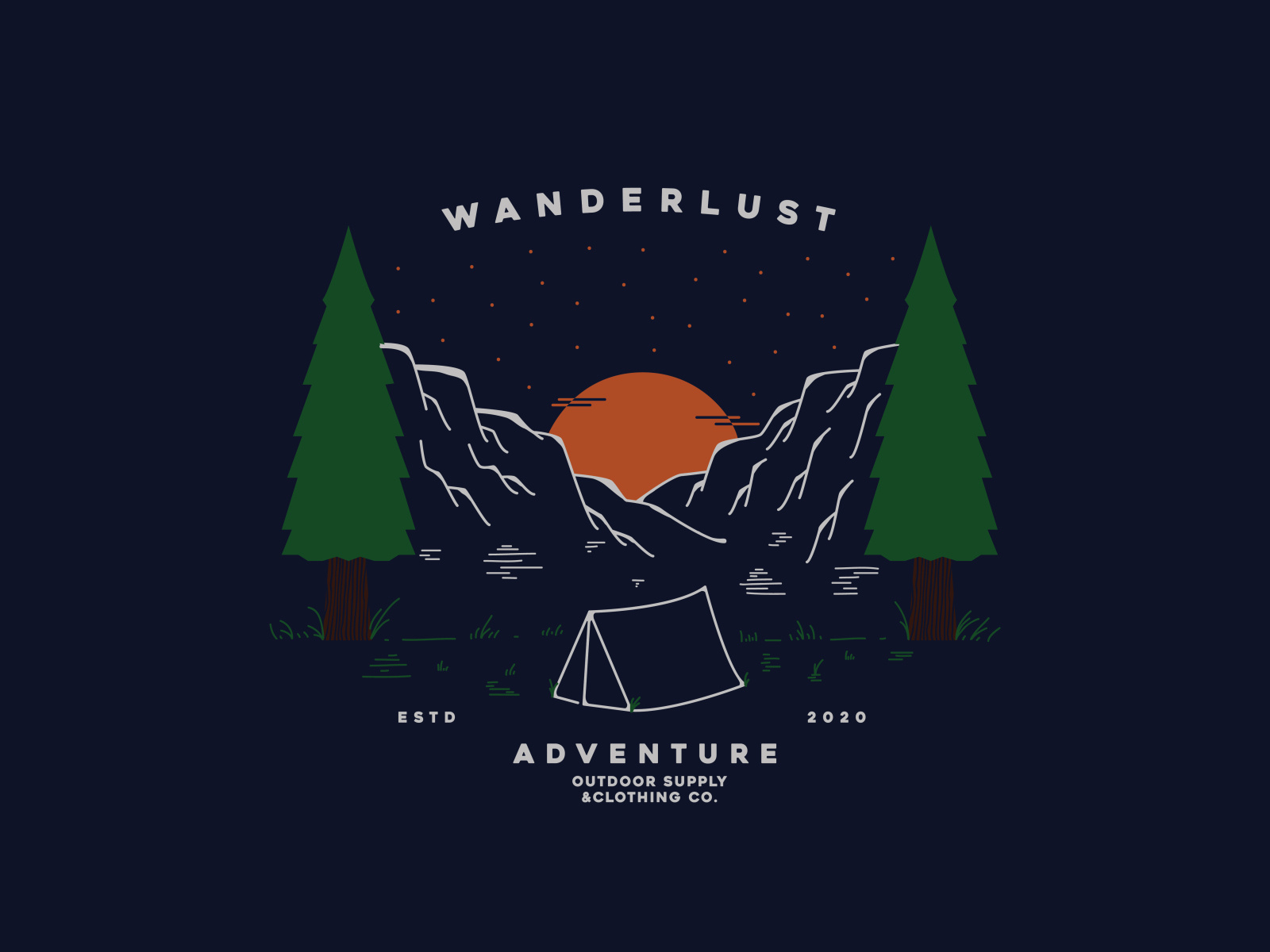 Wanderlust Adventure by Sulung Works on Dribbble