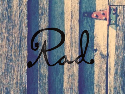 Rad by Kevin Jackson on Dribbble