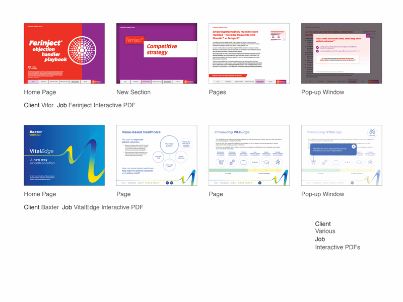 Interactive PDFs by Daisy Bloom on Dribbble