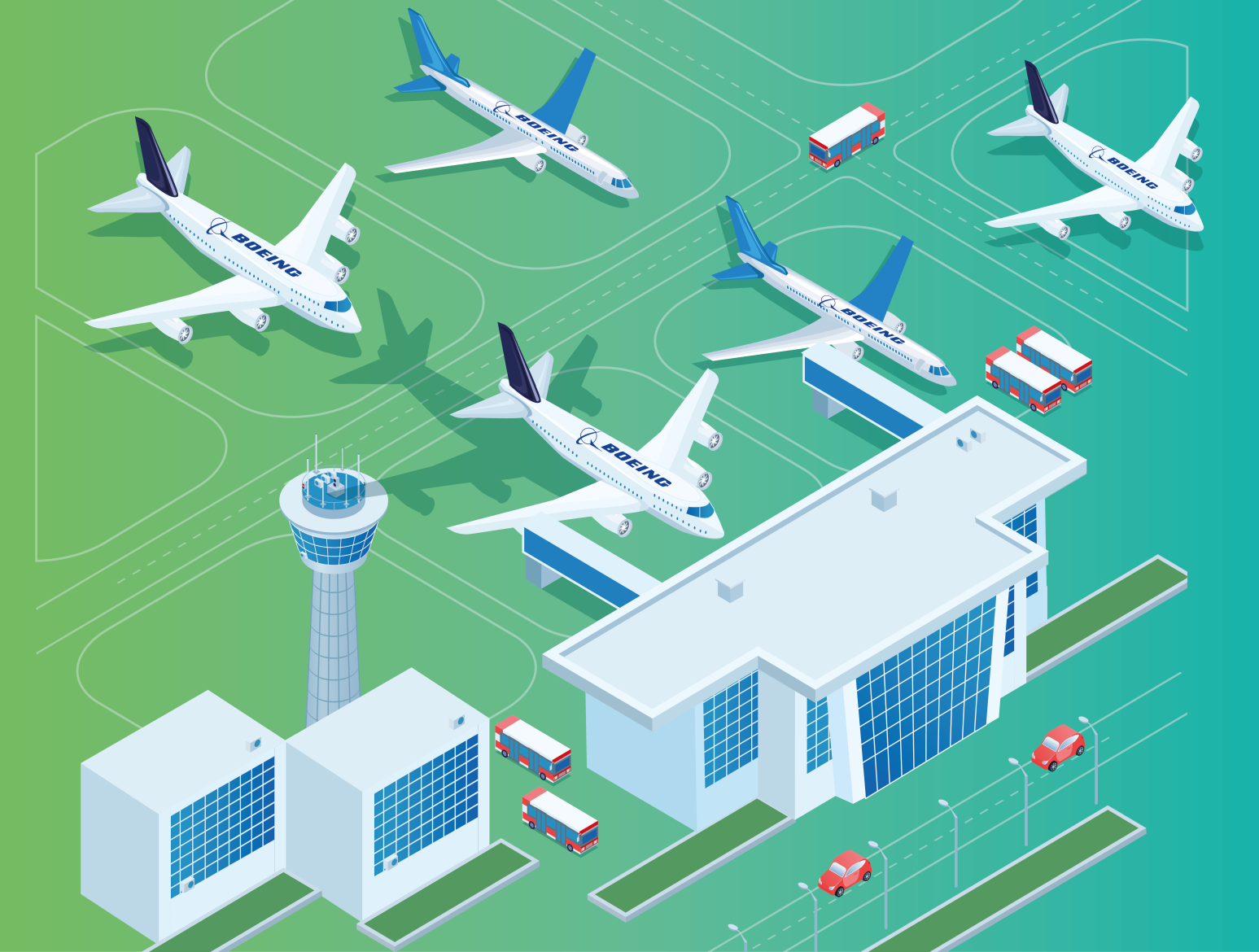 Boeing by Atul Gupta on Dribbble