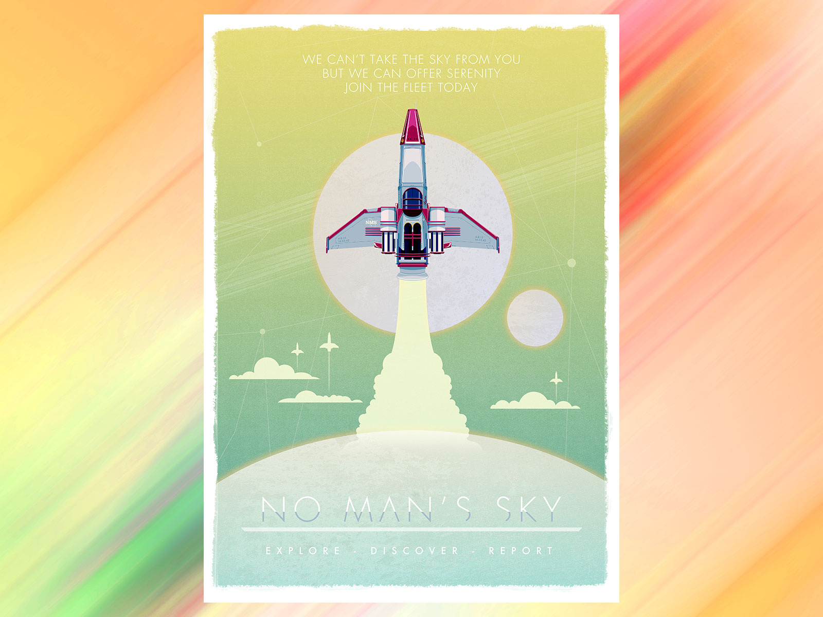 No Man Sky Poster by Samuel F. on Dribbble
