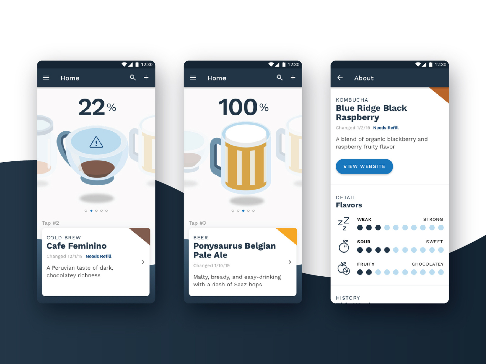 Tapped by Hannah Largen on Dribbble