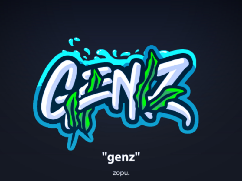GenZ Mascot Logo by ZopuDESIGN on Dribbble