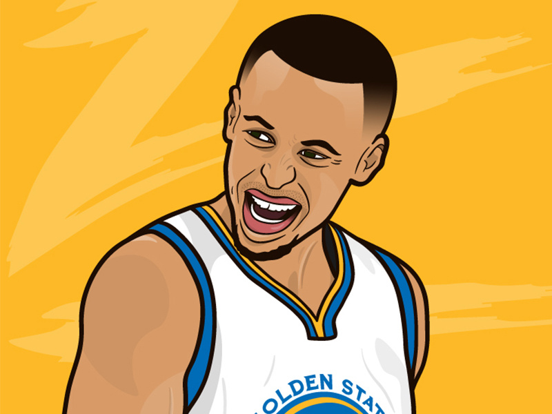 Steph Curry by Nick Jacoy on Dribbble