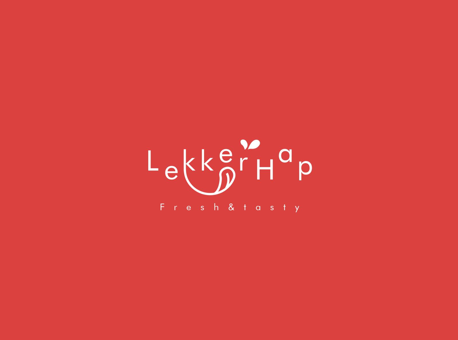 lekkerhap logo design by Nada Gamal on Dribbble
