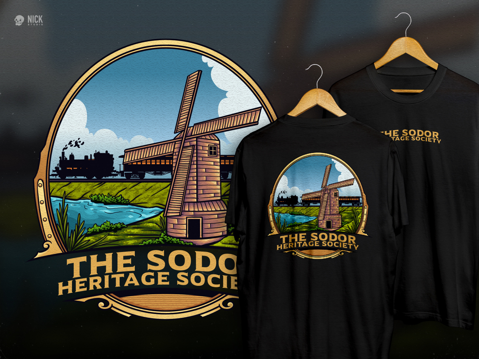 The Sodor Heritage Society by Nick Studio on Dribbble