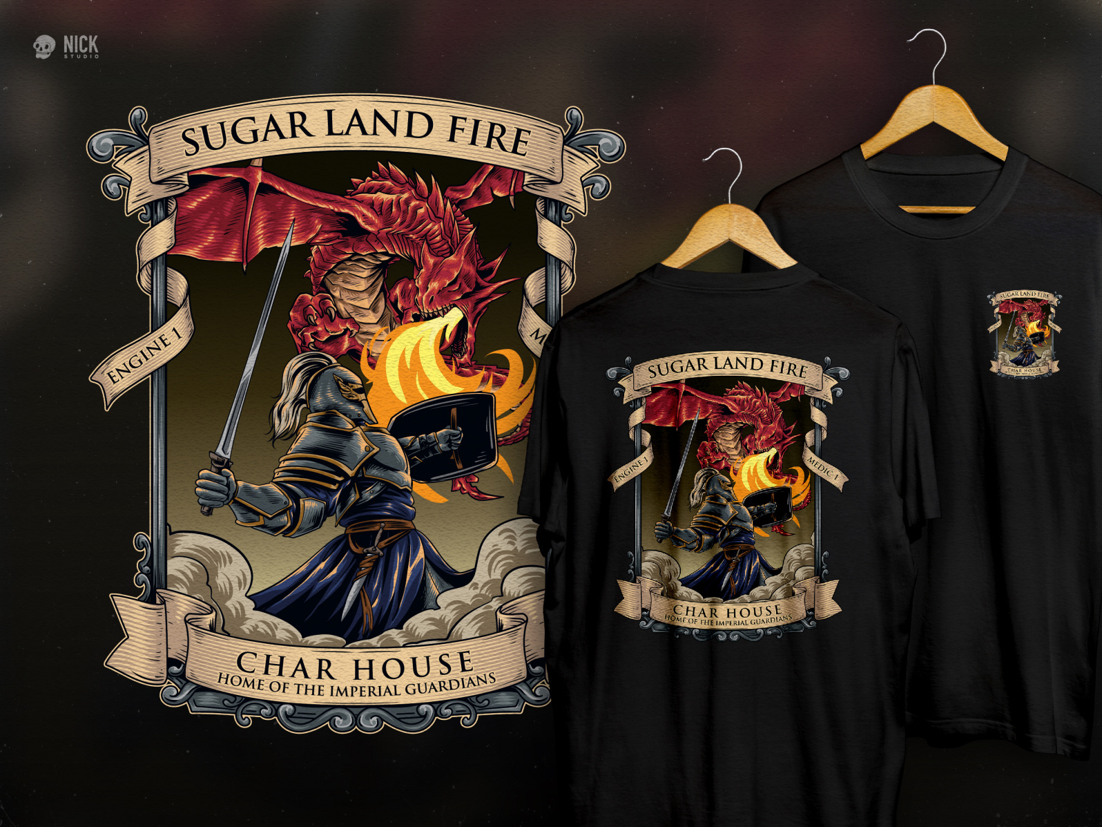 Sugar Land Fire Department in Texas by Nick Studio on Dribbble
