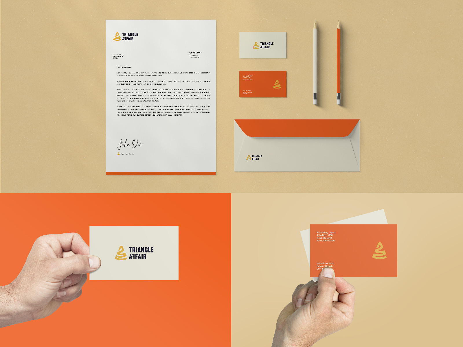 Stationary & Graphic Design by Onexcell on Dribbble
