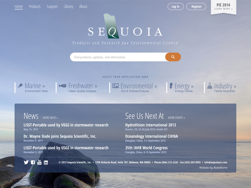 Sequoia Scientific Interface by Evan Habeeb on Dribbble
