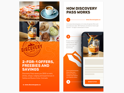 Discovery Pass Rack Card by Nik Rowell on Dribbble