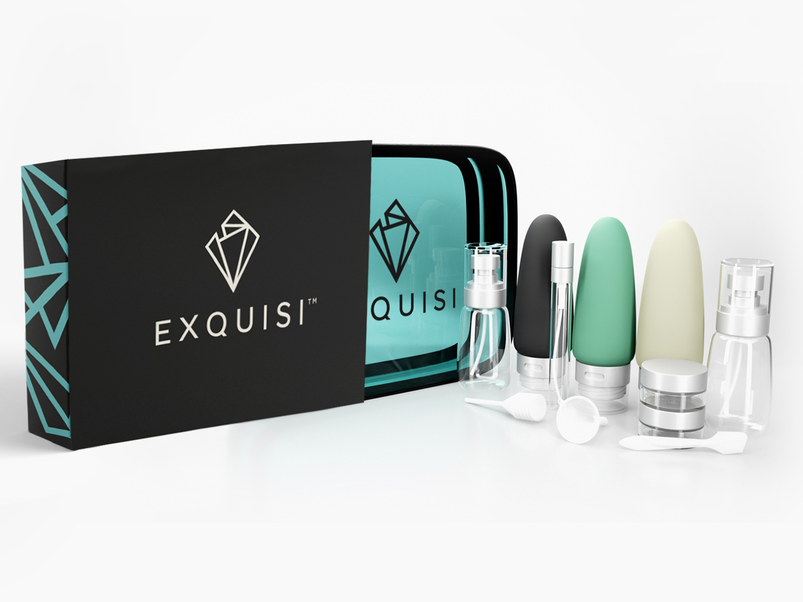 Blue light box design for traveling bag by Anabom on Dribbble