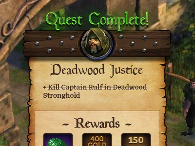 Quest Complete by Johnny Waterman on Dribbble