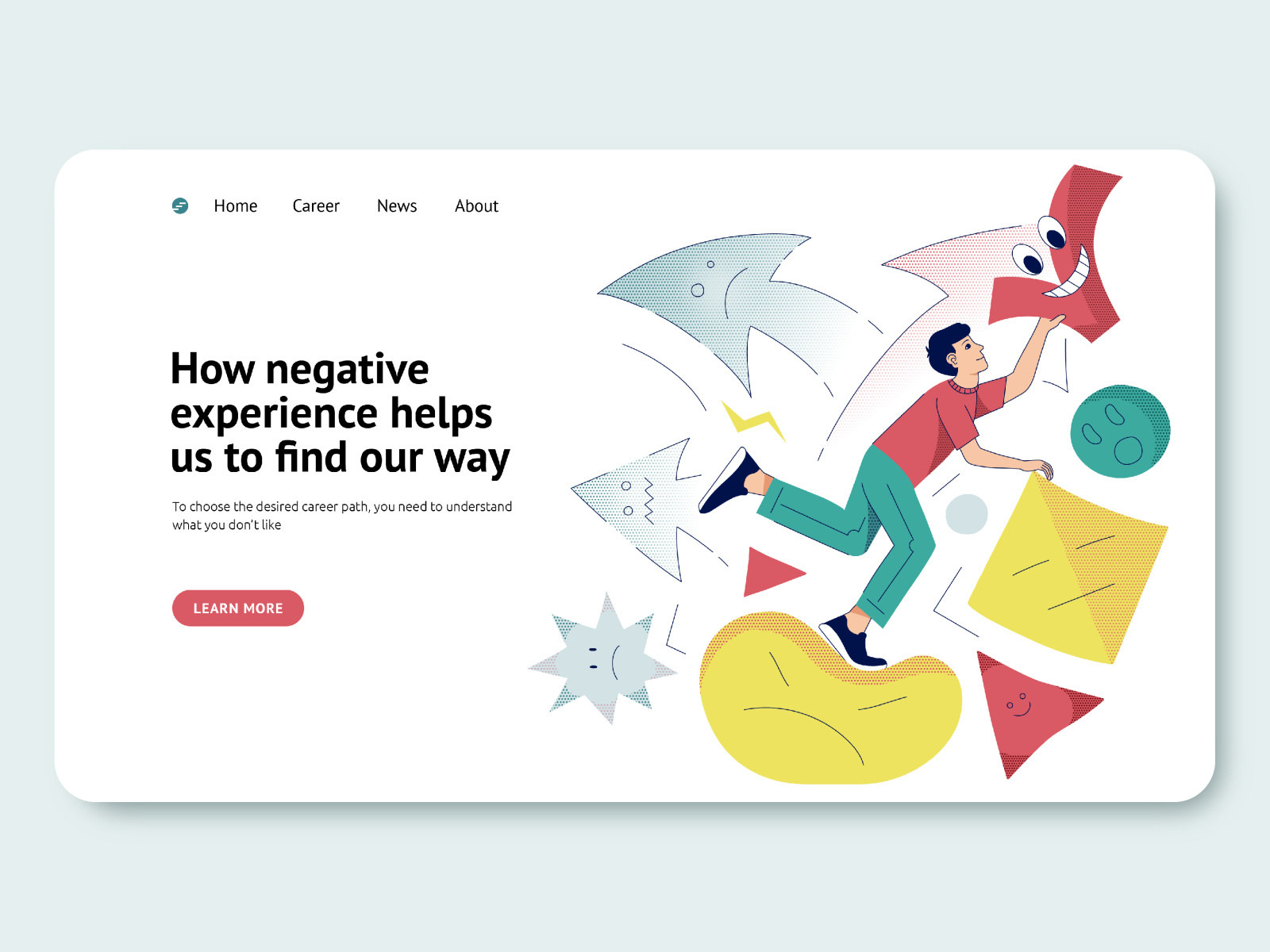 Importance of negative experience by Anna Halb on Dribbble