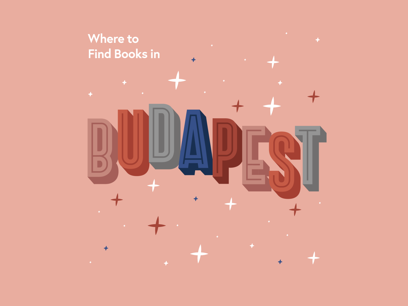 Where to Find Books - Indie Bookstore City Maps by Eszter Ny. on Dribbble