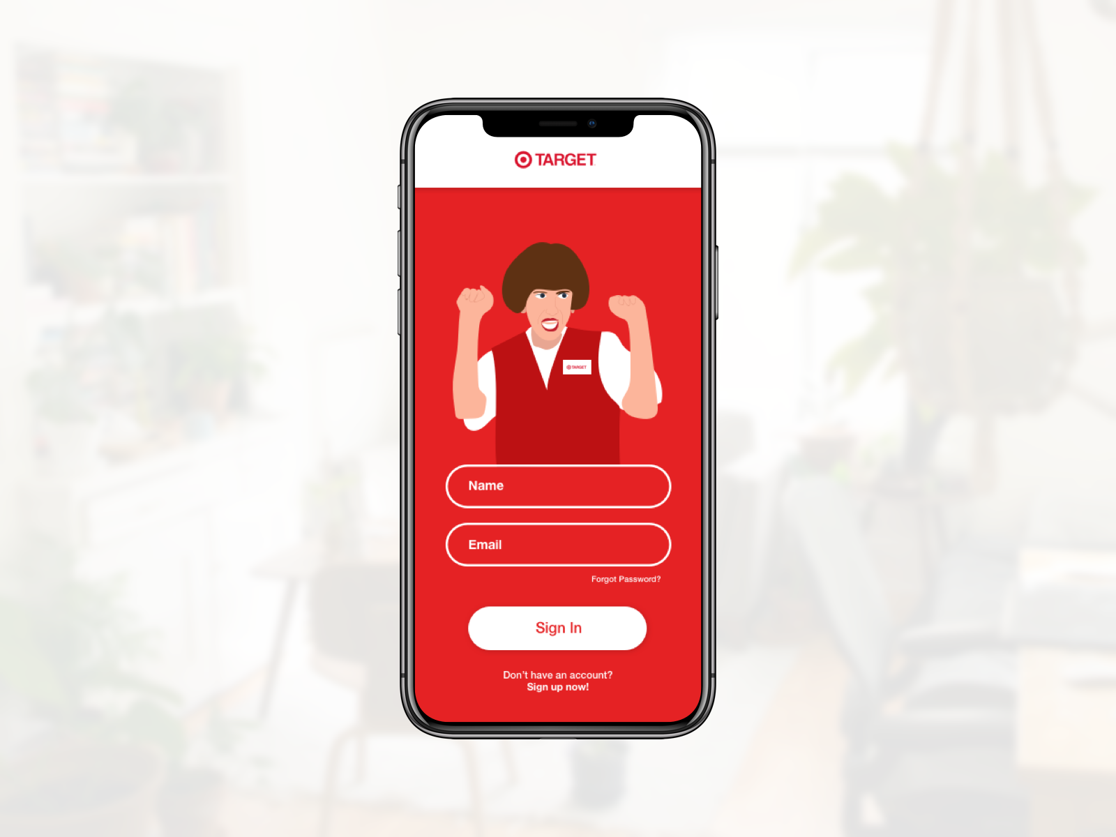 Target Lady #DailyUI by Lizzy Pinckney on Dribbble