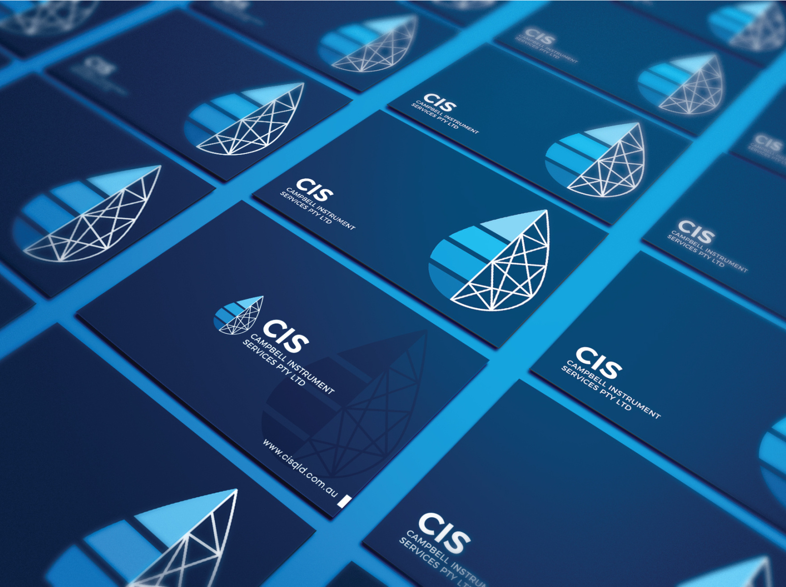 CIS- Busienss Card Design for a water plant based industrial Co. by ...