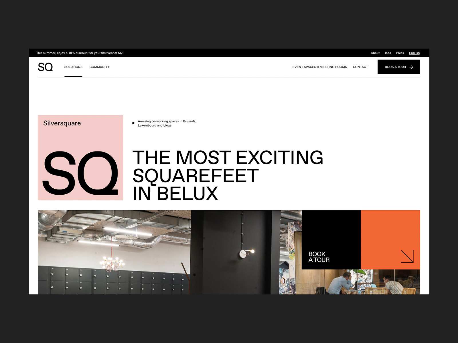 Silversquare.eu by unanim.studio on Dribbble