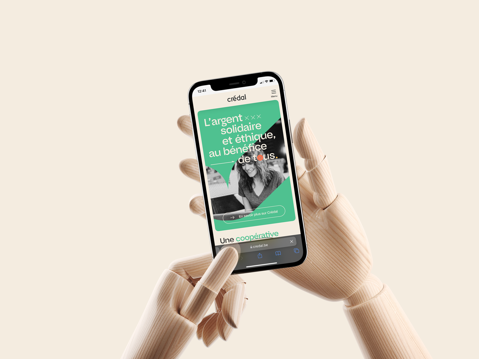 Crédal Website by unanim.studio on Dribbble