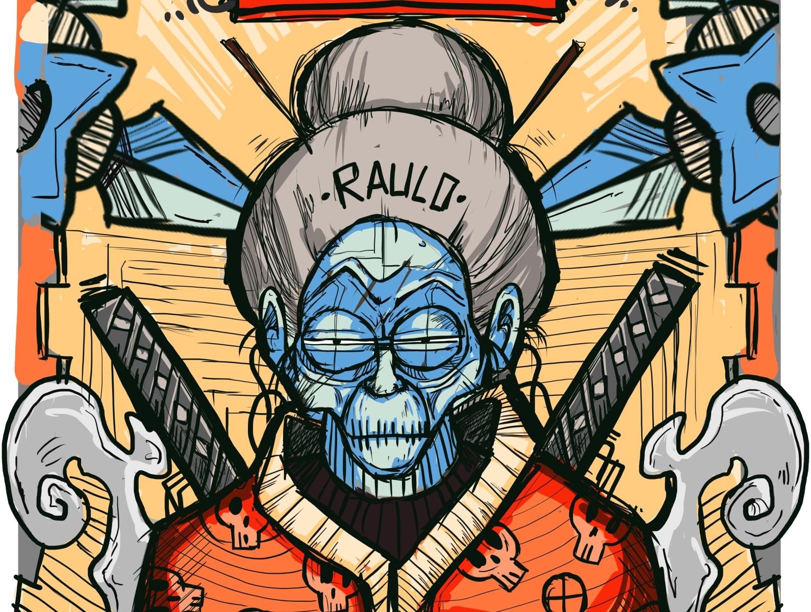 old sam by Raulo Vera on Dribbble