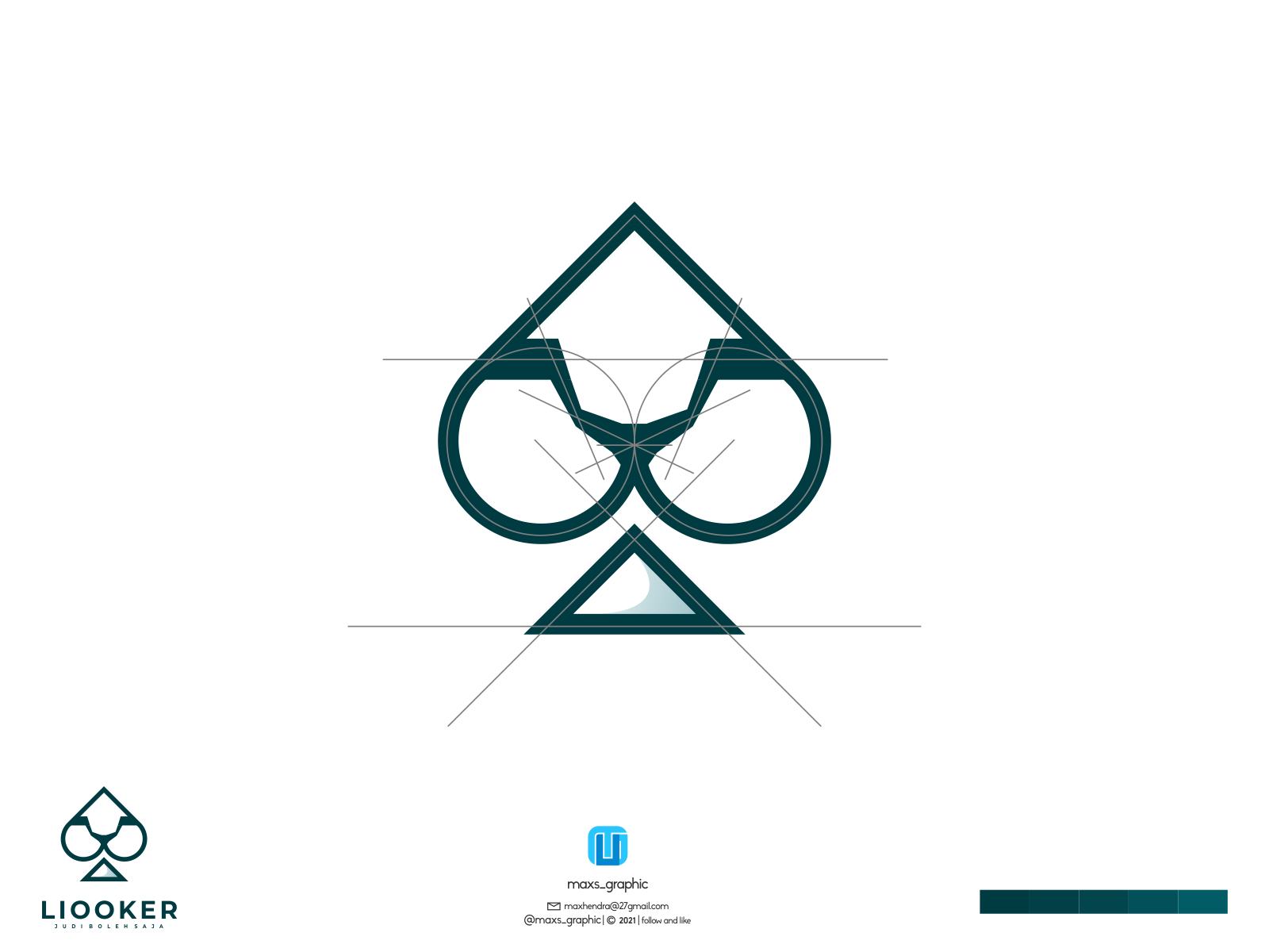 liooker logo by MAXSTRIM_GRAPICH on Dribbble