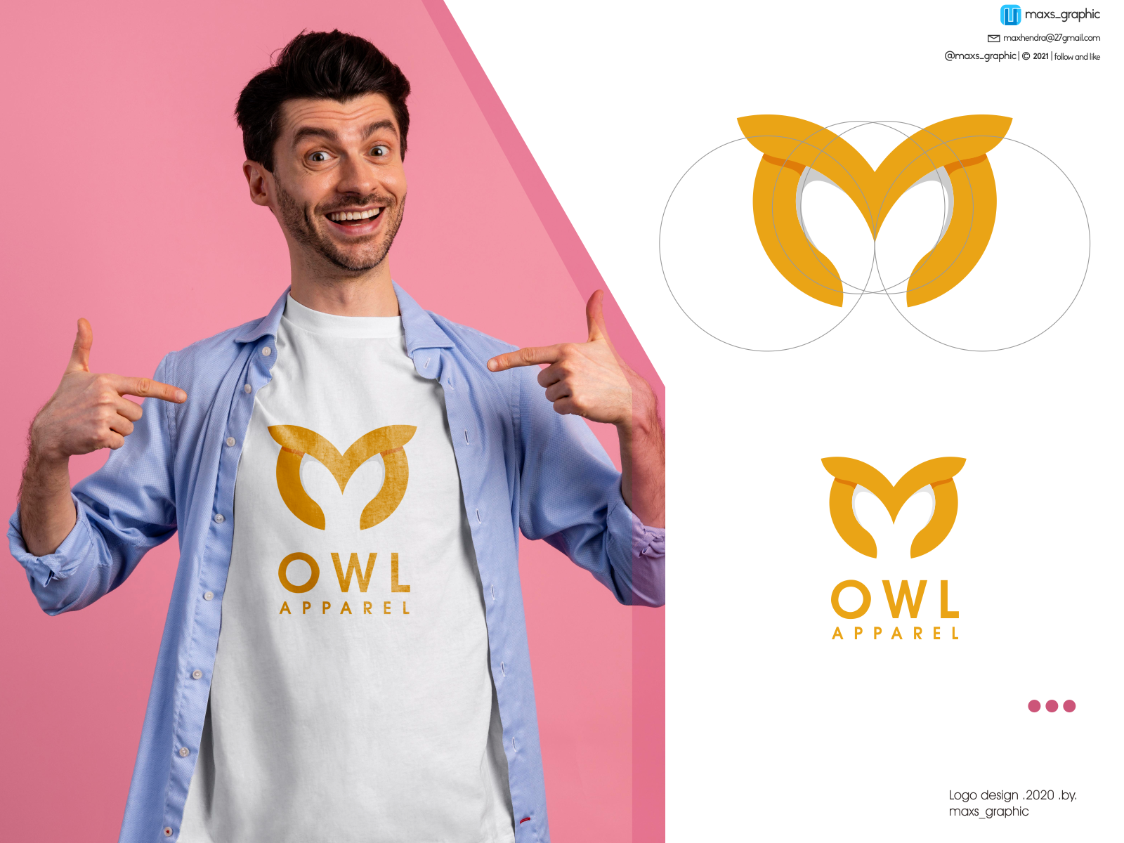 owl logo by MAXSTRIM_GRAPICH on Dribbble
