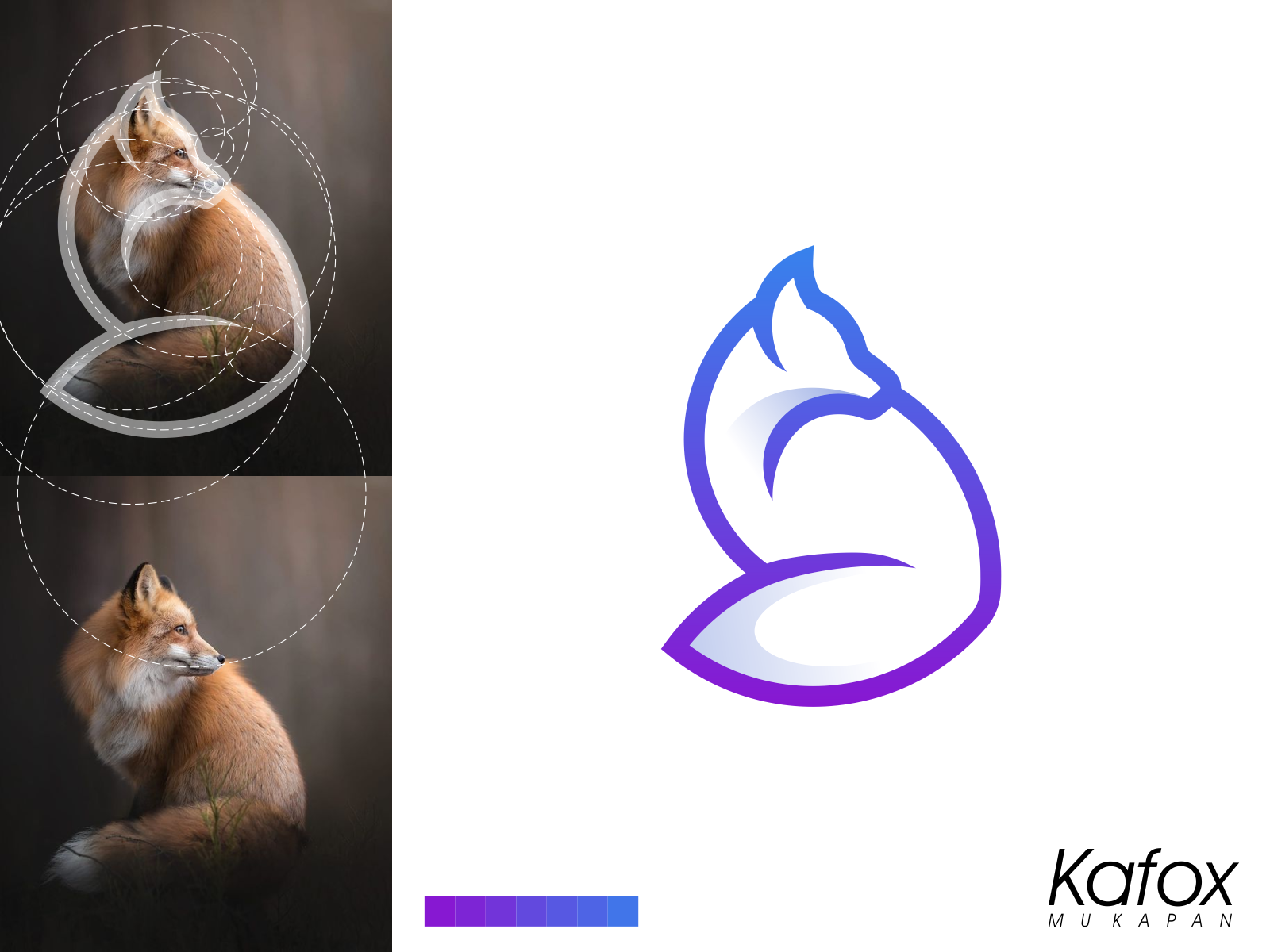 Kafox Logo by Flashlogo Studio on Dribbble