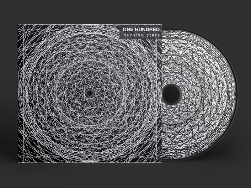 One Hundred ~ CD Artwork by Simone Tallarita on Dribbble