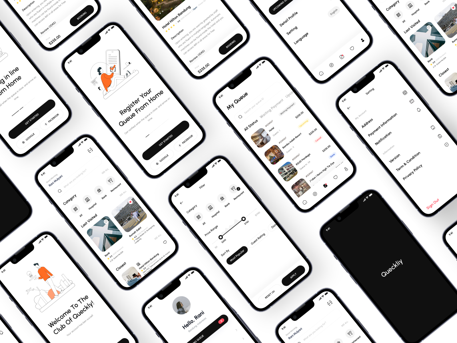 Queckliy App (Smart Queue) by Rani Mulyani on Dribbble