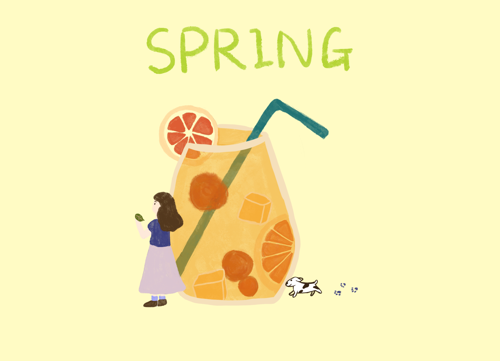 Spring Vibe by Sihan Yuan on Dribbble