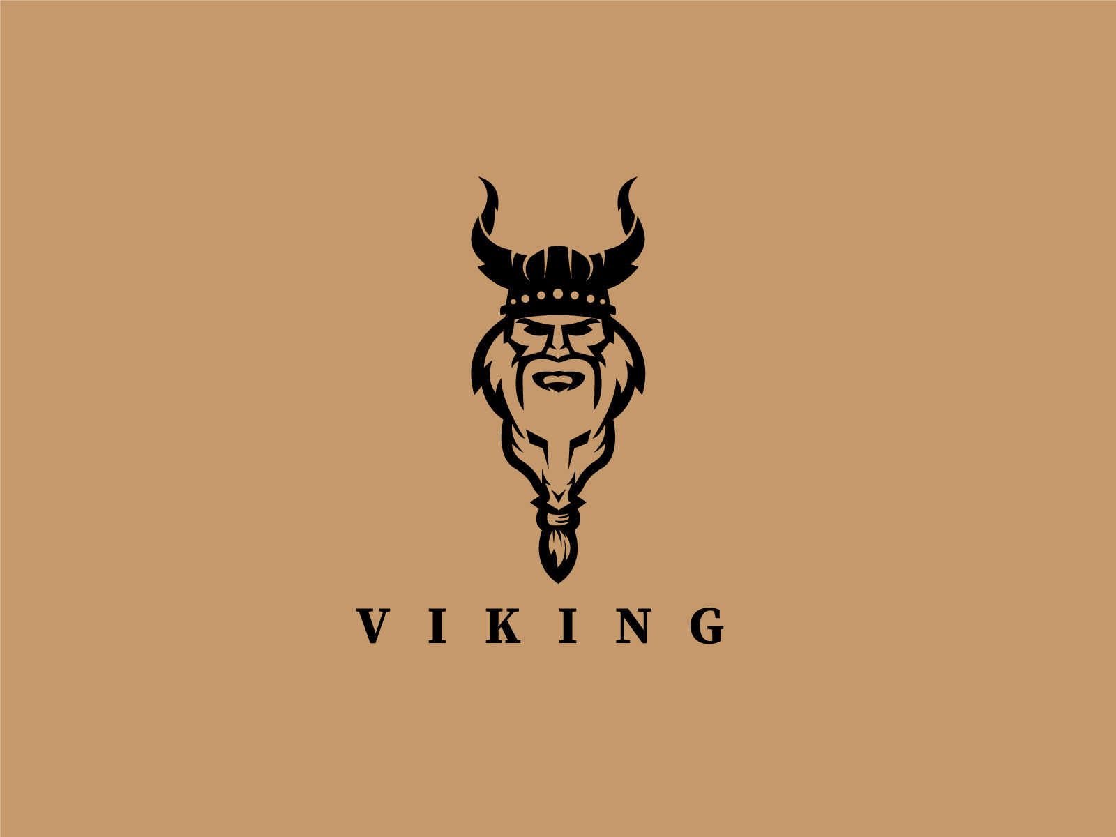 Viking Logo by Hussnain Graphics on Dribbble