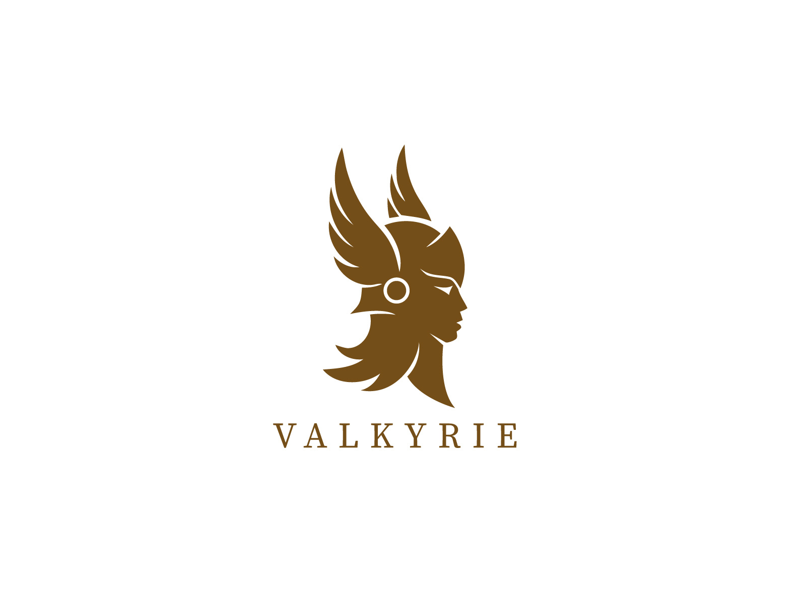 Valkyrie Logo by HUSSNAIN GRAPHICS on Dribbble