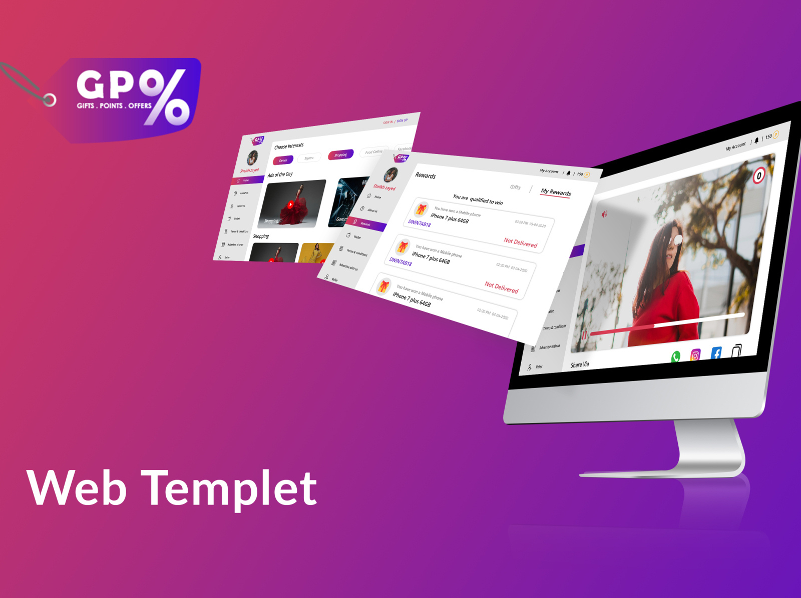 GPO by Gottipamula Somashekar on Dribbble