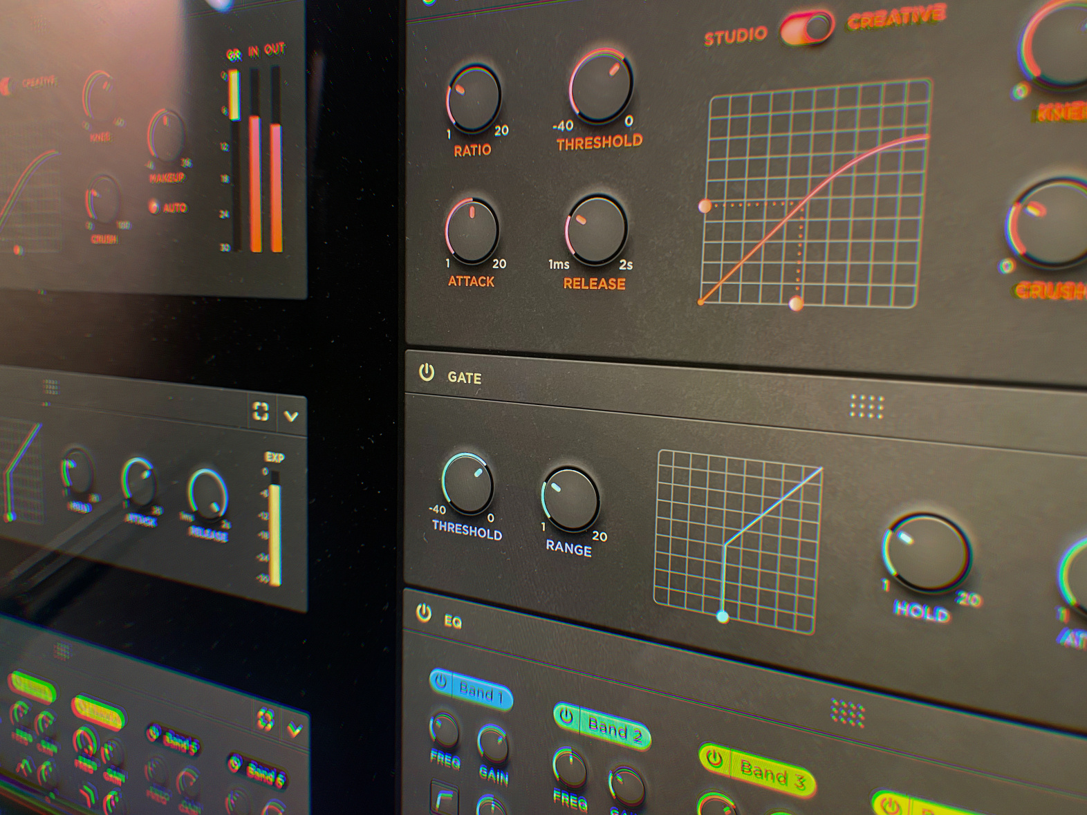 Some new vst ui wip thing by Eugene Reznik on Dribbble