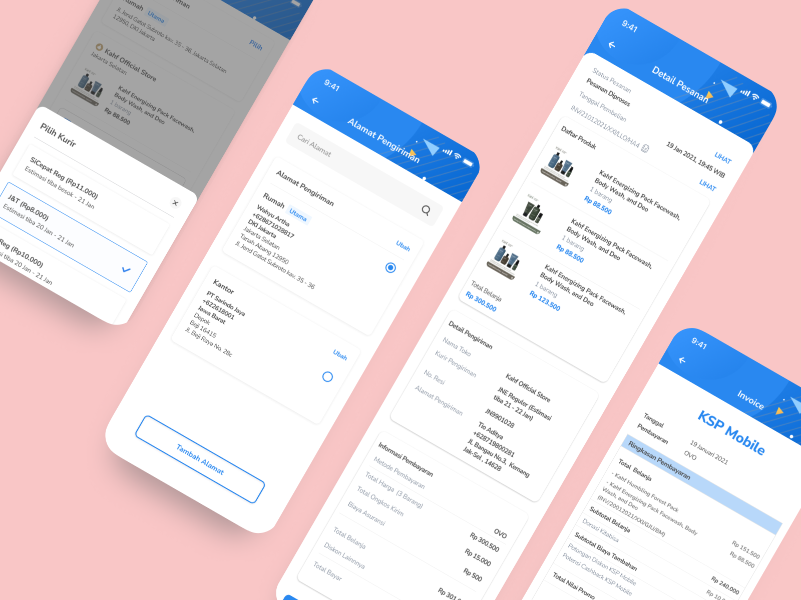 Overview UI Design - Transaction Flow on Cooperative Mobile Apps by ...
