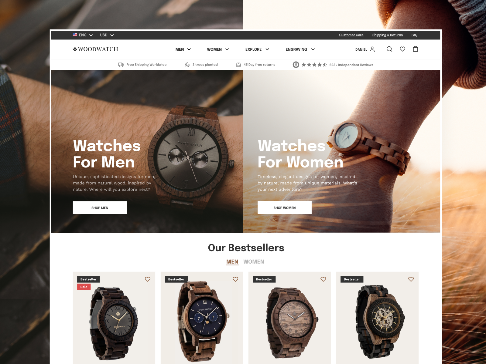 Redesign of an e-commerce website by Equal on Dribbble