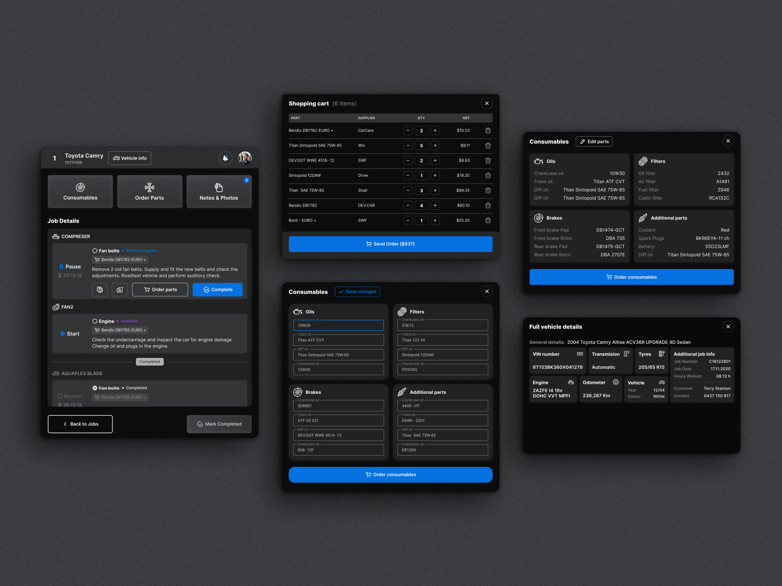 WMA Order Process by Equal on Dribbble