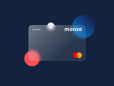 Monzo Translucent Card Concept by Sam Reis on Dribbble