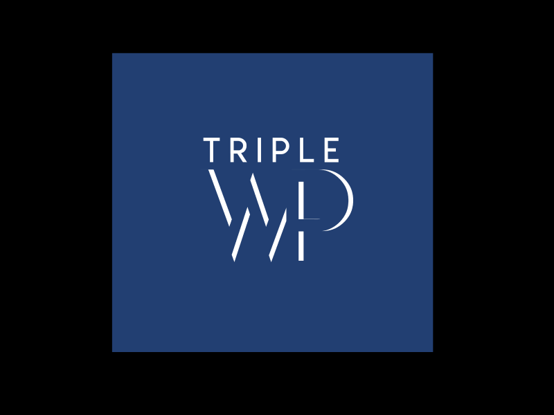 Triple WP Logo by Shivank on Dribbble