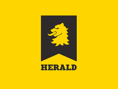 Herald Logo by Filippo Di Trapani on Dribbble