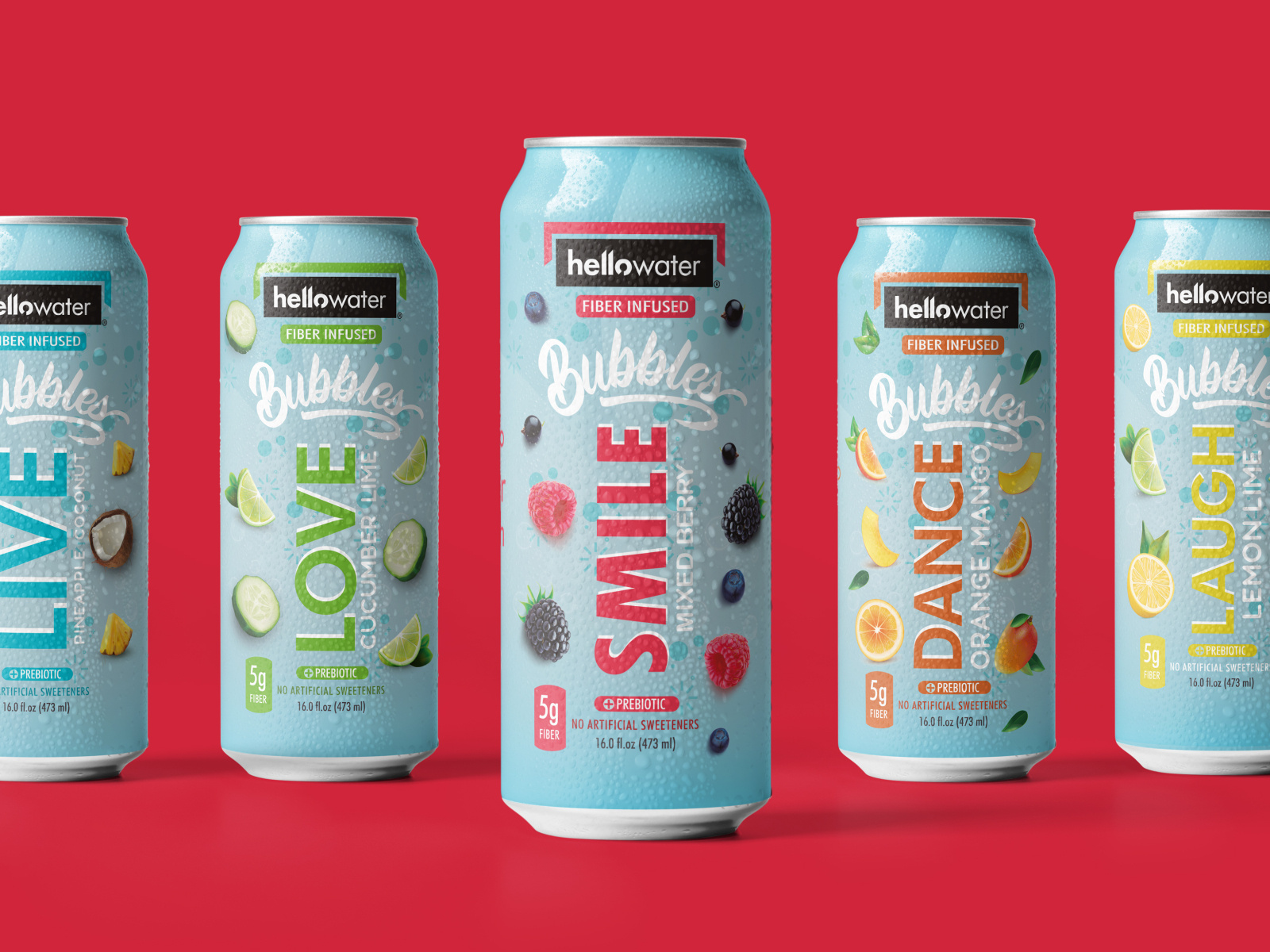 Flavored Water Packaging by Ana Karina Mendez for Disegna Team on Dribbble