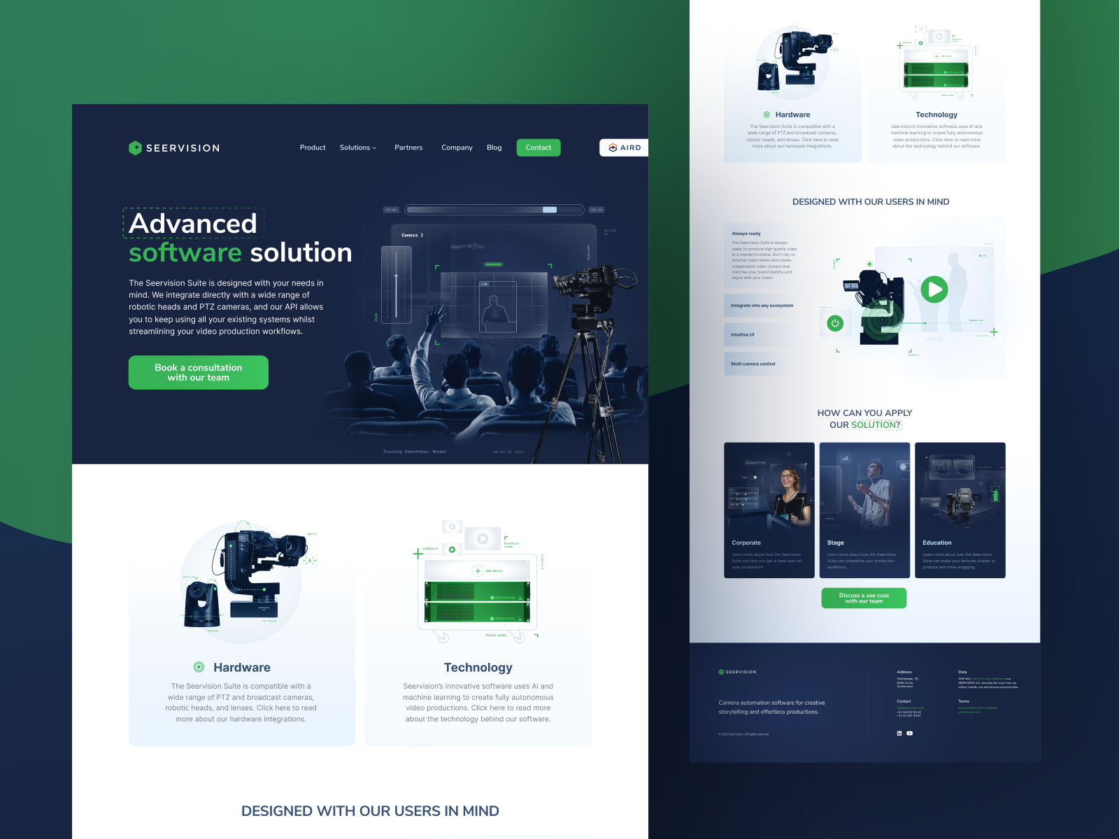 Seervision - website 🎥 by Aleksandra Janik-Przyborowska for HEHE.studio ...