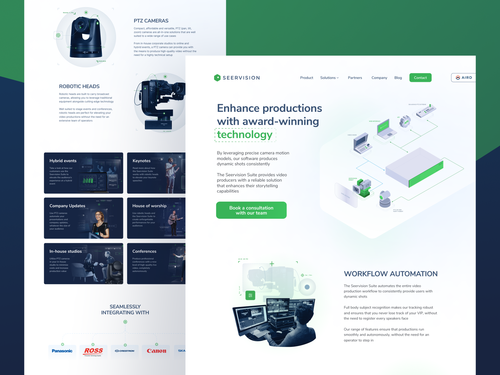 Seervision - website 🎥 by Aleksandra Janik-Przyborowska for HEHE.studio ...
