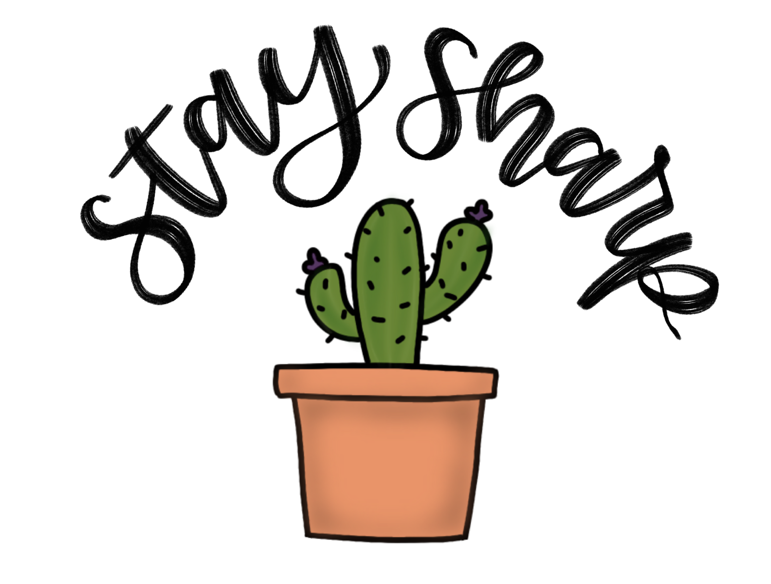 Stay Sharp Pin Design by Carrie Cristancho on Dribbble