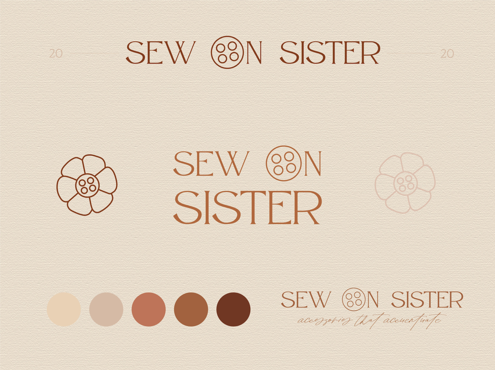 Sew On Sister - Brand Identity by Avery Jelinek on Dribbble