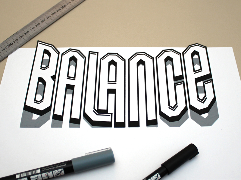Balance by Matthieu Tarrin on Dribbble