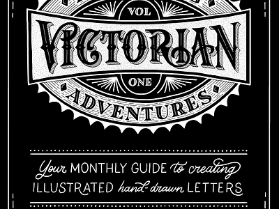 Victorian Lettering Bundle by Dina Rodriguez on Dribbble